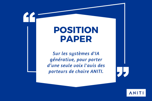 Position paper ANITI sur les systèmes d'IA générative - ANITI